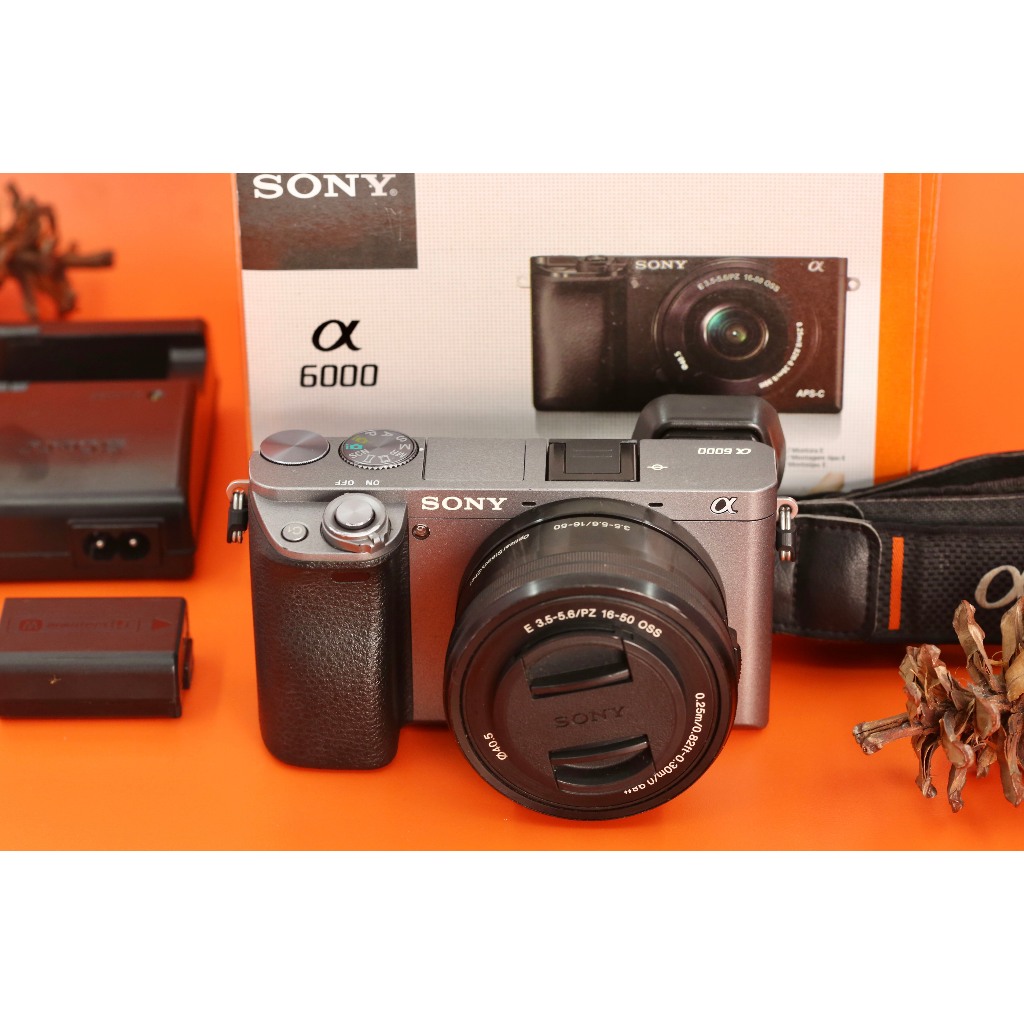 Jual Sony A6000 Grey KIT 16-50mm Fullset B289 | Shopee Indonesia