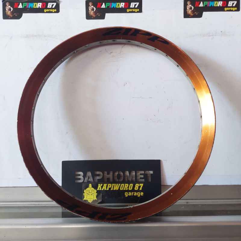 Jual Velg Pelek Zipp warna coklat keemasan 17x140 bekas | Shopee Indonesia