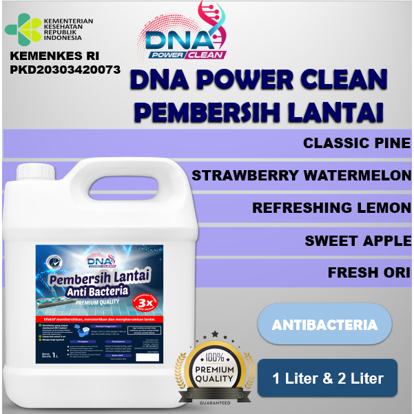 Jual [DNA] Pembersih Lantai DNA Power Clean 2 Liter Floor Cleaner ...