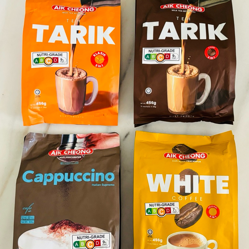 Jual Aik Cheong kopitiam, instant coffee/tea 12's, kopi, teh tarik ...