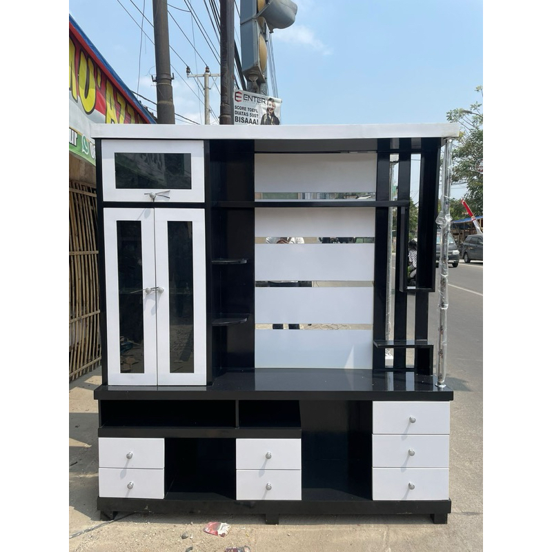 Jual SKETSEL TV / BUPET TV / BACKDROP TV / BACKDROP TV MURAH | Shopee ...