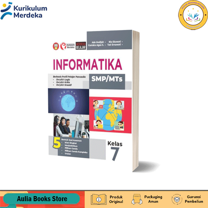Jual Buku Informatika SMP/MTs Kelas VII/7 Kurikulum Merdeka | Shopee Indonesia