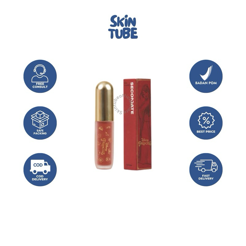 Jual SECONDATE Royal Lip Mousse | Lipstick | Lip Cream | Shopee Indonesia