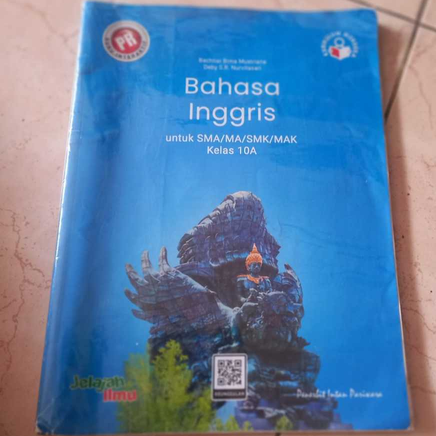 Jual Buku PR Interaktif Bahasa Inggris SMA MA SMK MAK Kelas 10A Penerbit Intan Pariwara ...