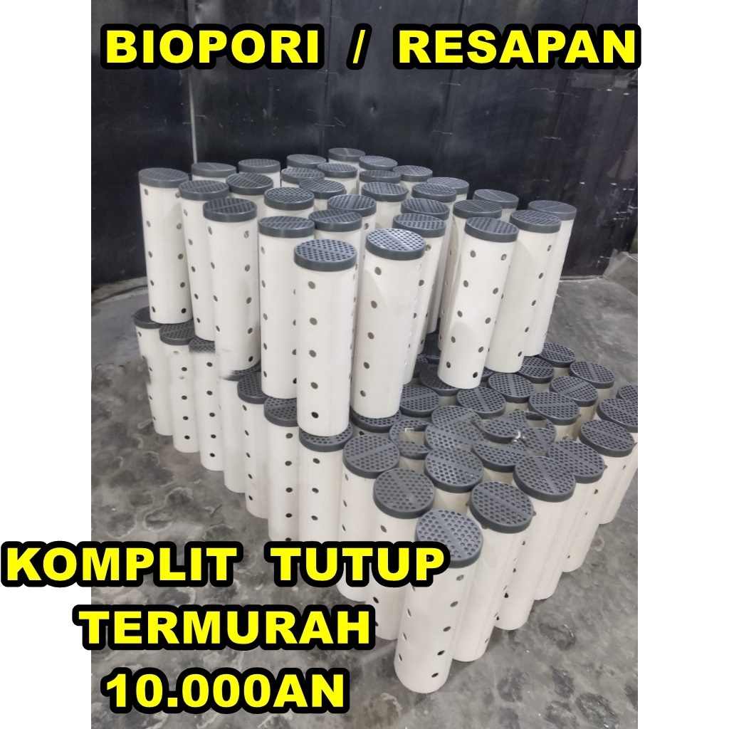 Jual PIPA BIOPORI pot tanaman humus RESAPAN AIR HUJAN D2 INCH 30 CM cm ...