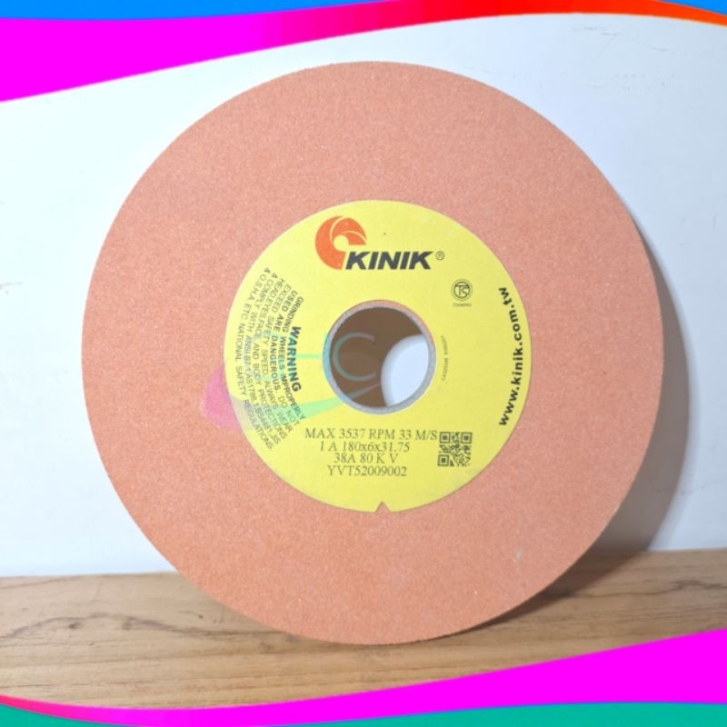Jual Batu Gerinda Kinik 180×6×31.75 Batu Gerinda Duduk 7 inch Grit 60 ...