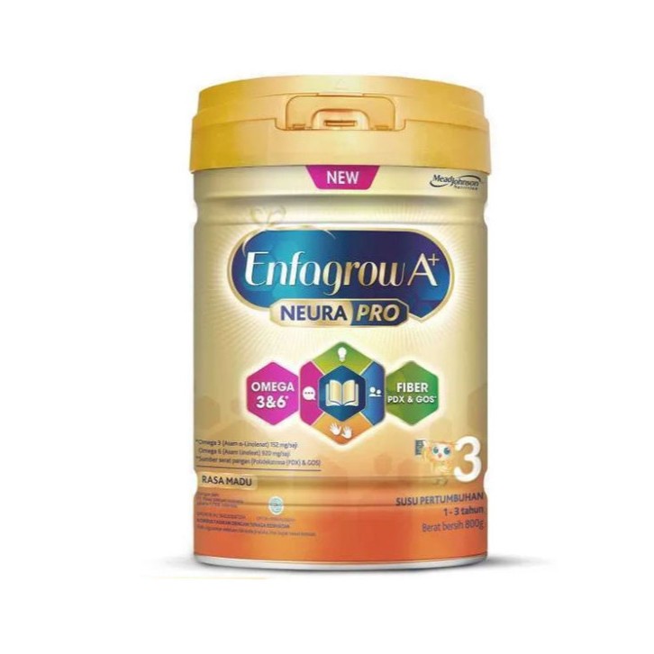 Jual ENFAGROW NEURO PRO A+ USIA 1-3 TAHUN RASA MADU 800 GRAM | Shopee ...