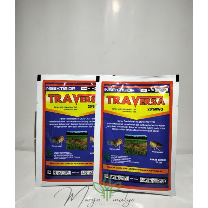 Jual INSEKTISIDA PENGENDALI HAMA-TRAVERSA 20/60WG 25gr BA NITENPIRAM ...