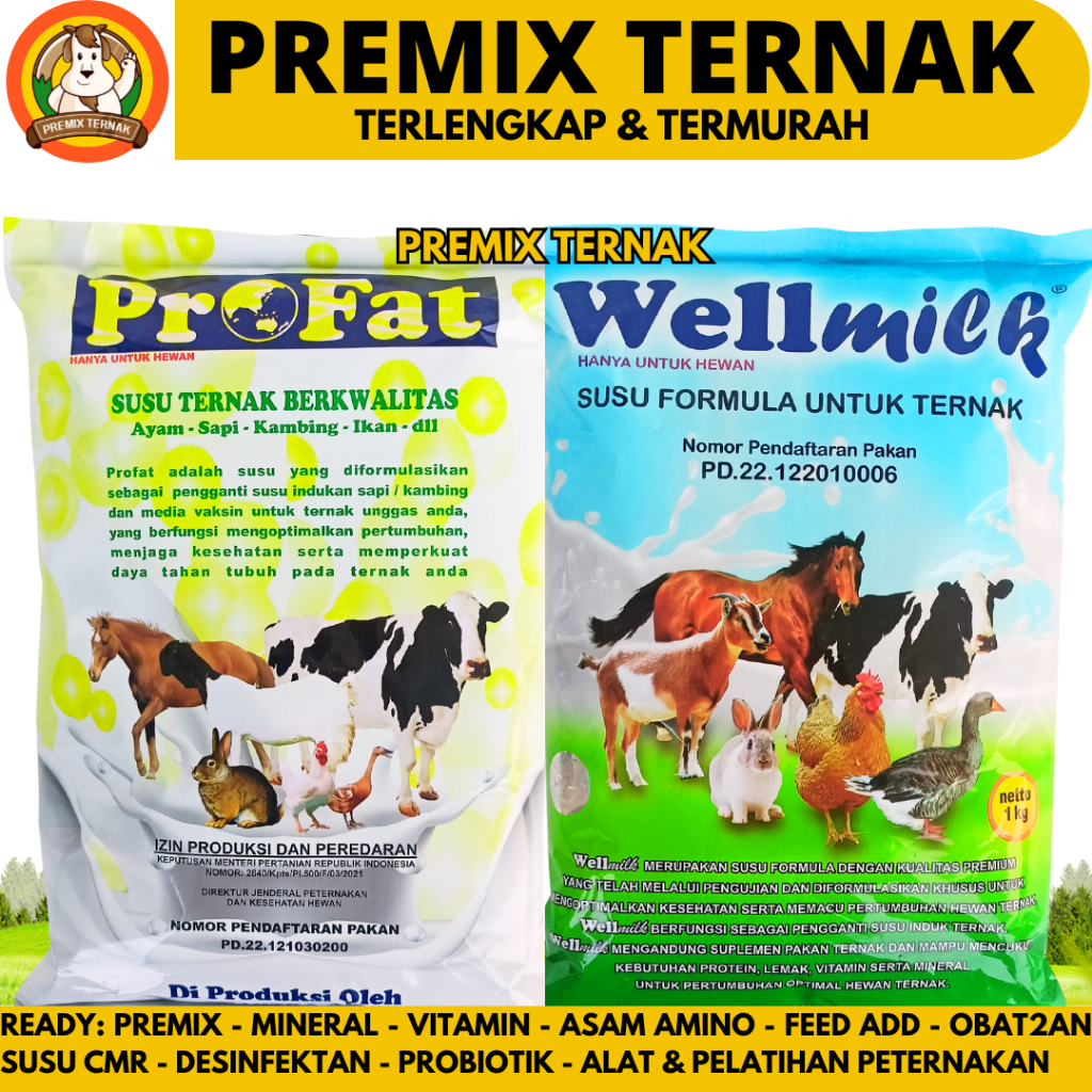 Jual PROFAT SUSU TERNAK KAMBING 1KG - WELLMILK SUSU HEWAN 1 KG - CMR ...