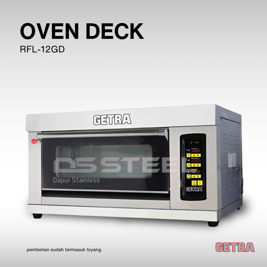 Jual GETRA Gas Baking Oven RFL-12GD/RFL 12GD/RFL12/Oven Roti 1 Deck 2 ...