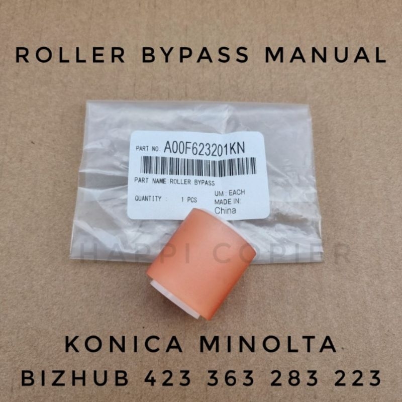 Jual ROLLER BYPASS MANUAL KONICA MINOLTA BIZHUB 423 363 283 223 ...