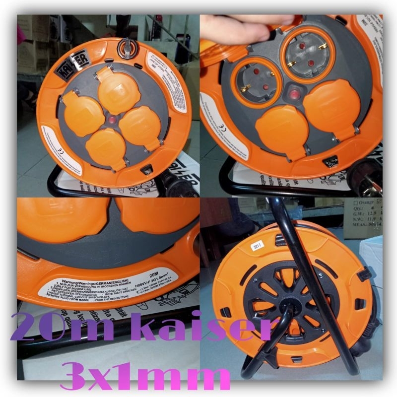 Jual Kabel Roll Kaiser 20 Meter / Rol Cable Kaiser 20M | Shopee Indonesia