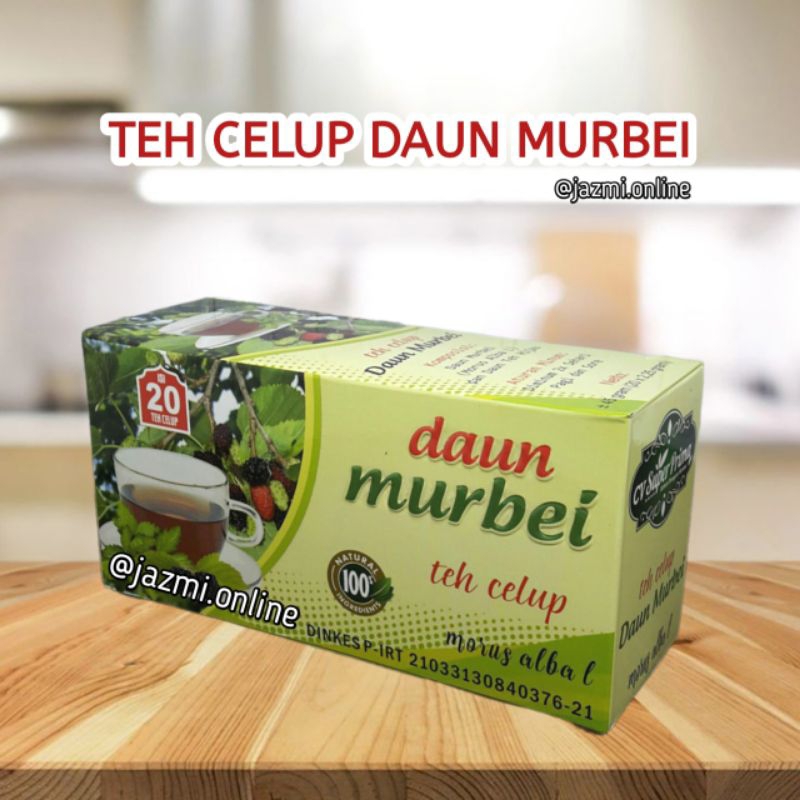 Jual TEH CELUP DAUN MURBEI | 20 Kantong Teh | Teh Kesehatan | Shopee ...