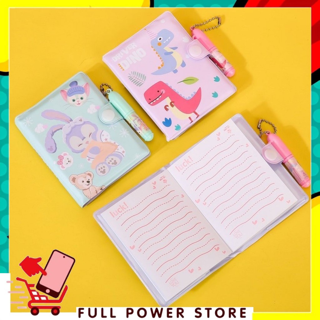 Jual FPS Set Mini Note Book Notes Unicorn Free Pena Kartun Lucu Kreatif ...