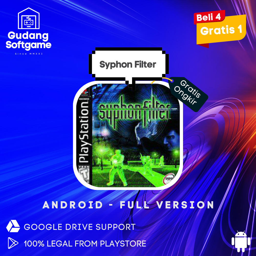 Jual Syphon Filter - Game PS1 Emulator untuk PC Laptop & Android ...