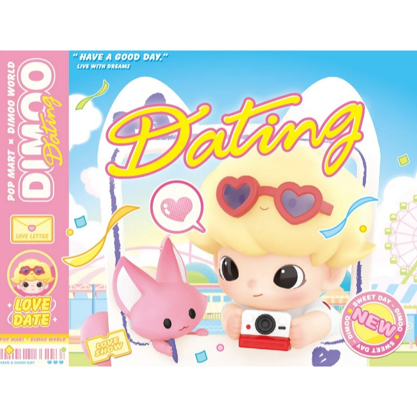 Jual POP MART Dimoo Dating Series Blind Box (Selected) | Shopee Indonesia