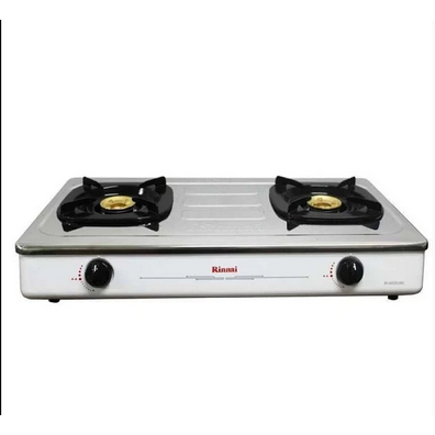 Jual Rinnai Kompor Gas 2 Tungku Rinnai RI 602 E (W) 602E White | Shopee Indonesia