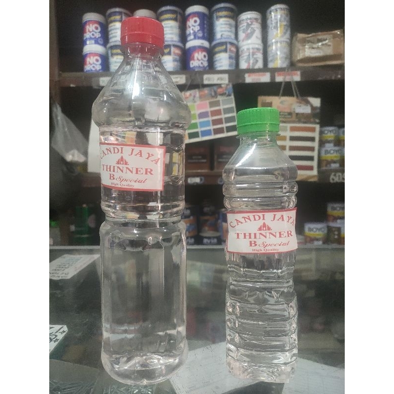 Jual Premium thinner B spesial candi jaya 400ml dan 1 liter | Shopee Indonesia