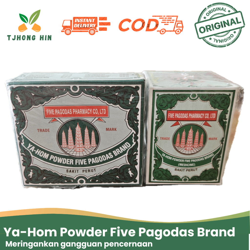 Jual Lima Menara / Ya Hom Powder Five Pagoda Brand - Mengatasi Mencret ...