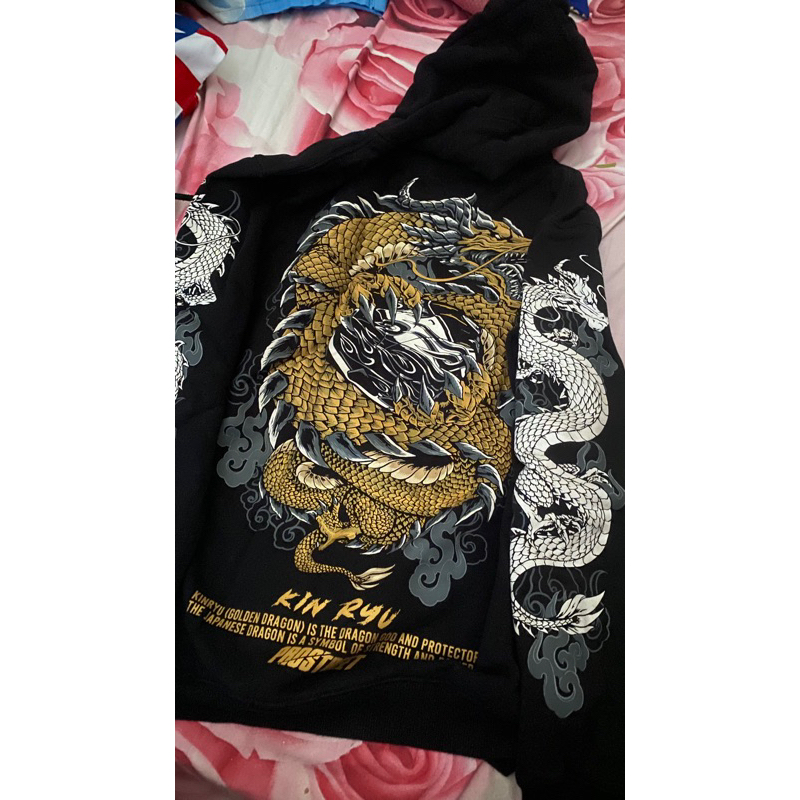 Jual hoddie prostreet kin ryu dan kohaku v1 original | Shopee Indonesia