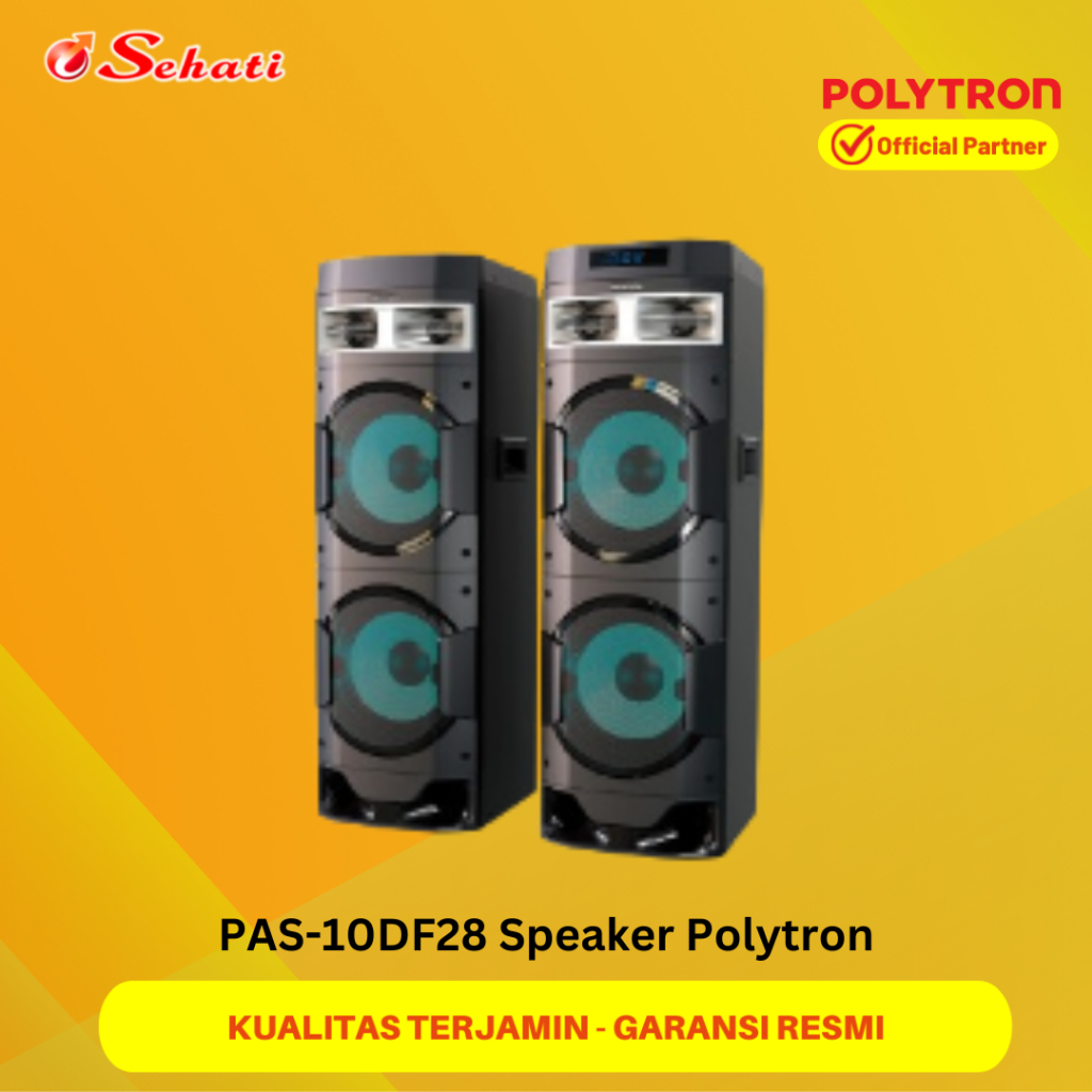 Jual POLYTRON PAS-10DF28 Speaker Polytron 10 Inch Speaker Aktif Super ...