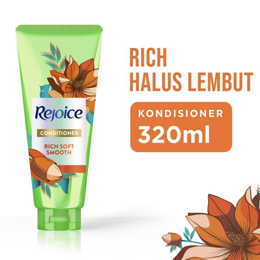 Jual REJOICE 3IN1 Conditioner Rich Soft Smooth dengan minyak argan 70ml | Shopee Indonesia