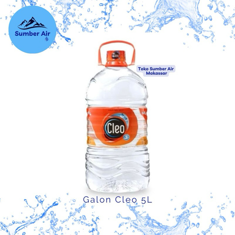 Jual Air Galon Cleo 5 Liter | Shopee Indonesia