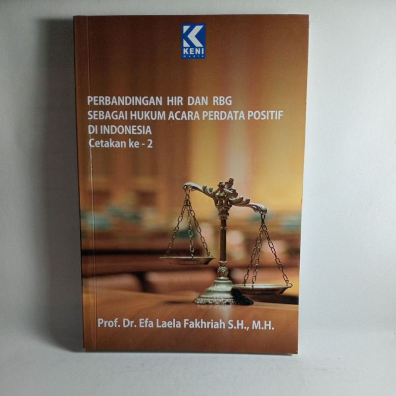 Jual Buku Perbandingan HIR Dan RBG Sebagai Hukum Acara Perdata Positif ...