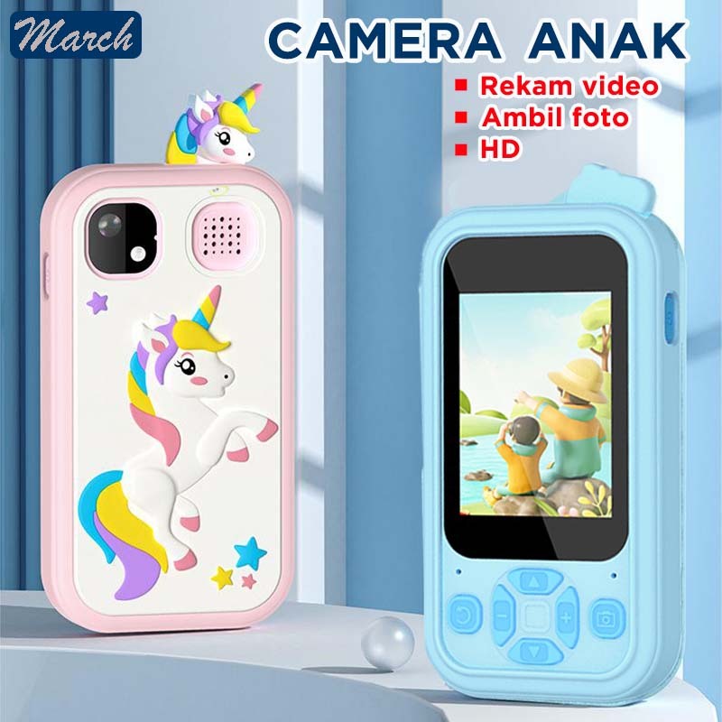 Jual Kamera Anak Mini Digital Mainan Smartphone Camera HD Layar Perekam ...