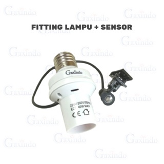 Jual FITTING SENSOR E27 F2116 LAMPU OTOMATIS SIANG DAN MALAM FITTING ...