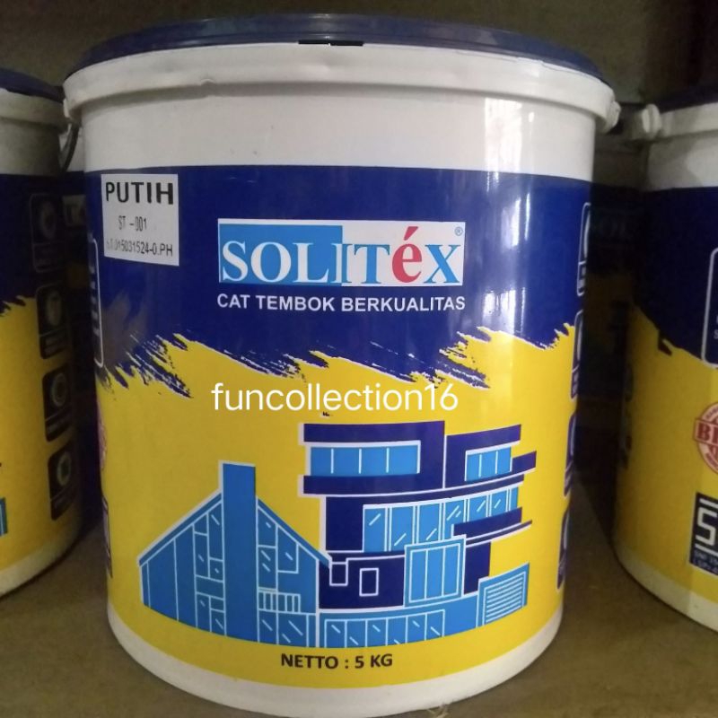 Jual Solitex Cat Tembok 5Kg | Shopee Indonesia