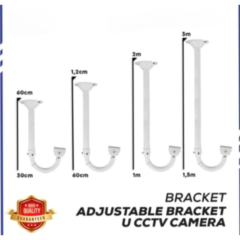 Jual Bracket CCTV Tiang Cctv outdoor Adjustable Tiang Kamera Cctv ...