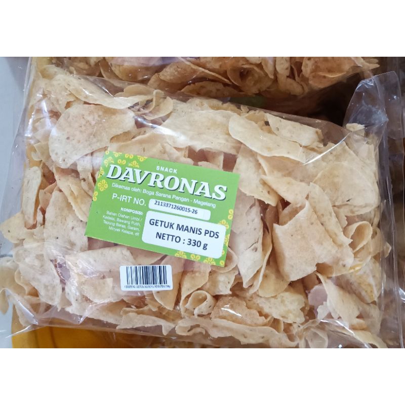 Jual Ceriping Getuk Manis Pedas Davronas 33gr oleh-oleh khas Jogja ...