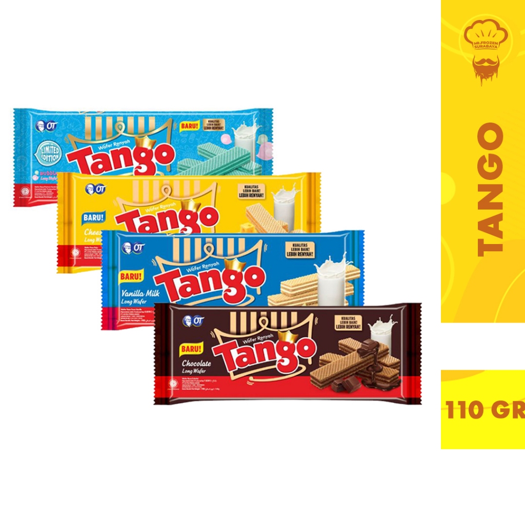 Jual Wafer Tanggo Rasa Coklat Vanilla 110gr Long Wafer JUMBO | Shopee ...