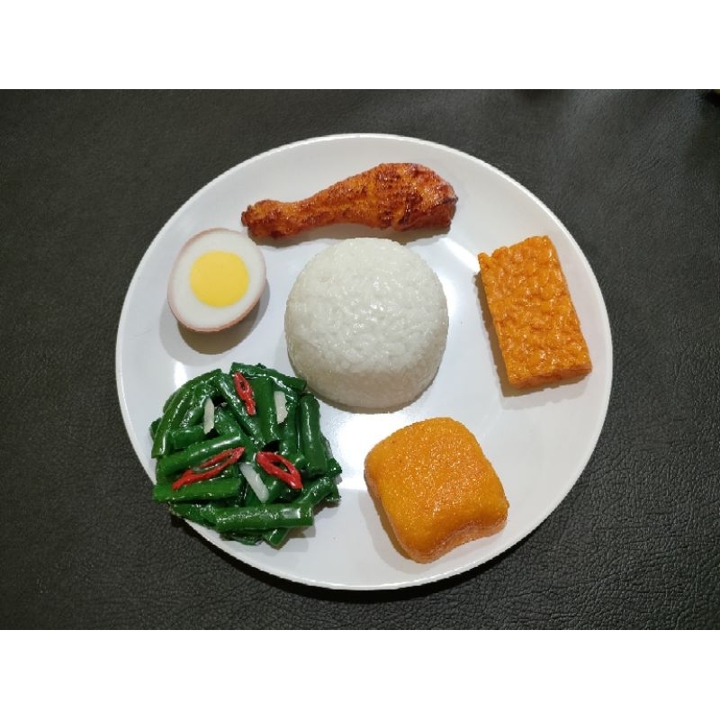 Jual Replika Makanan 4 sehat 5 sempurna / dummy makanan, pajangan ...