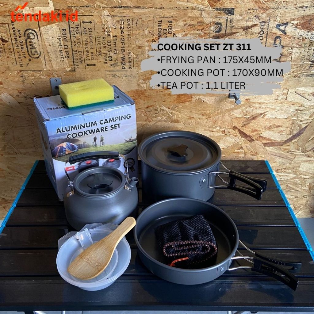 Jual Cooking Set TZ 308 | Cooking Set TZ 311 | Cooking Set Teko plus ...