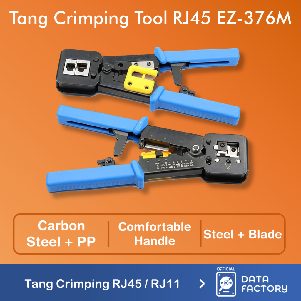 Jual Tang Krimping Tools RJ 45 / RJ 11 Crimping Tool Kabel Lan Network ...