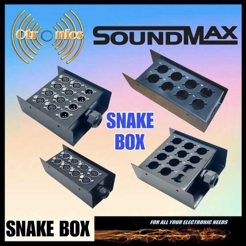 Jual Box Snake 8ch 12ch Terminal Snake Kabel 8 12 Channel + Jack sasis ...
