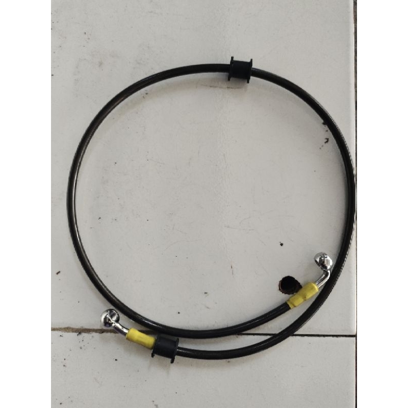 Jual Kabel Selang Rem Depan TDR black Carbon Baru belum pernah dipakai ...