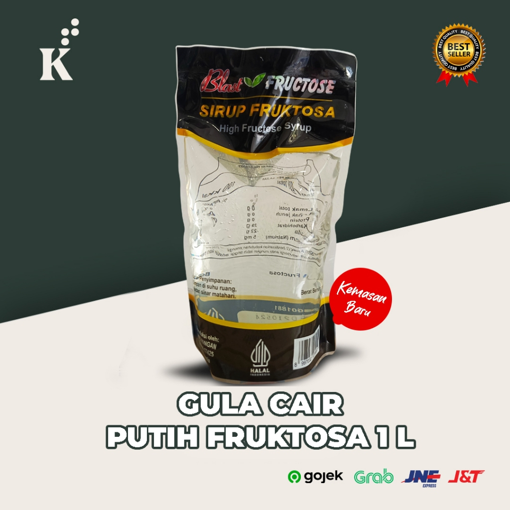 Jual Gula Cair Fructose / Fruktosa 1 Kg | Shopee Indonesia