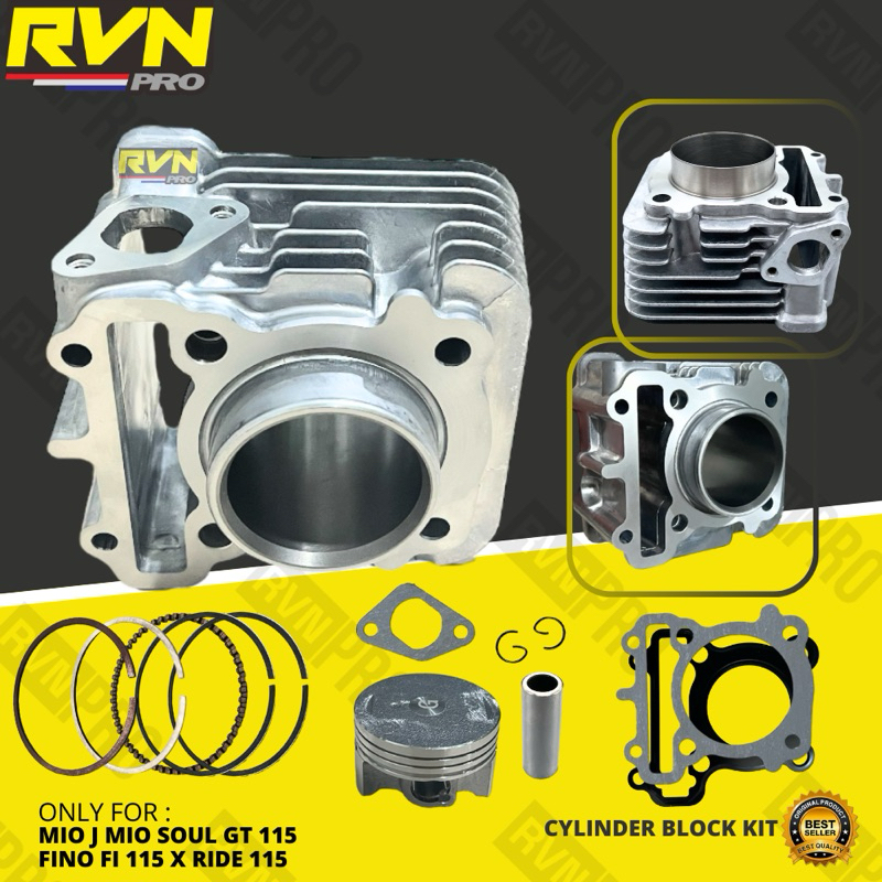 Jual BLOK SEHER BLOCK SEHER KOMPLIT MIO J FINO 115 XRIDE 115 MIO GT 115 SOUL GT 115 ORIGINAL RVN ...