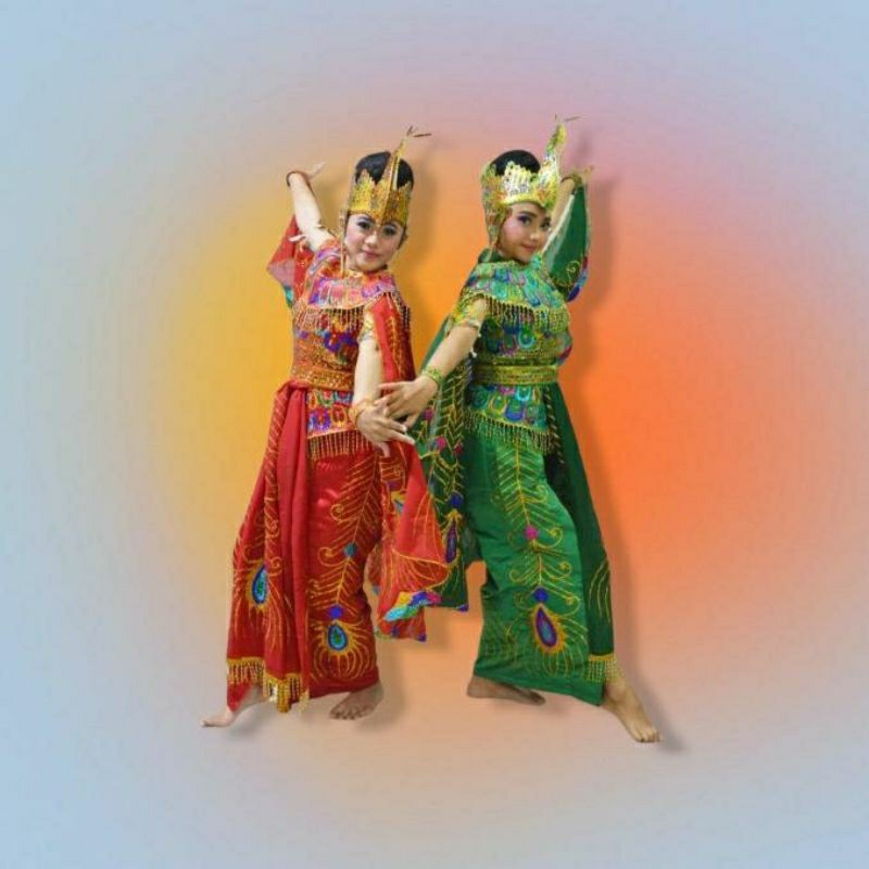Jual Kostum Tari Merak Remaja Dewasa Set Pakaian Tarian Tradisional ...