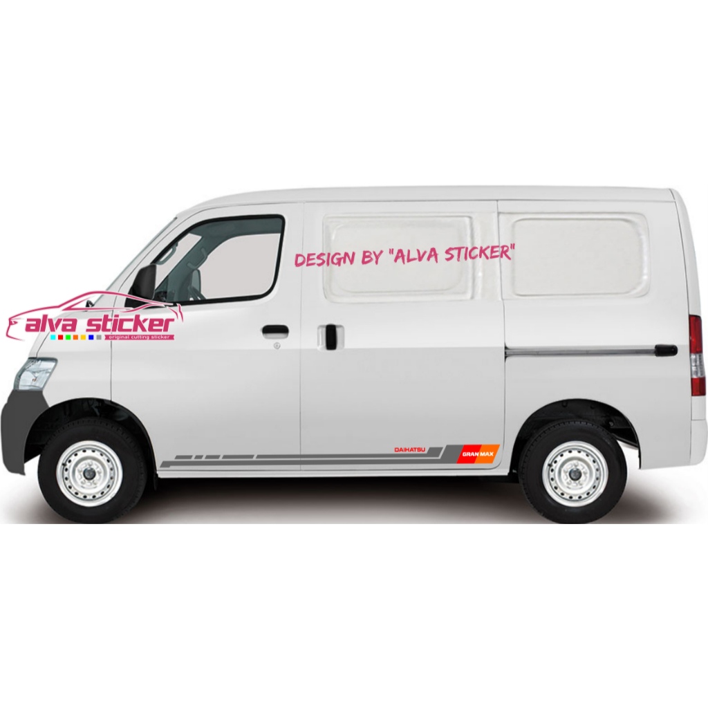 Jual promo sticker gran max stiker list minimalist mobil daihatsu ...