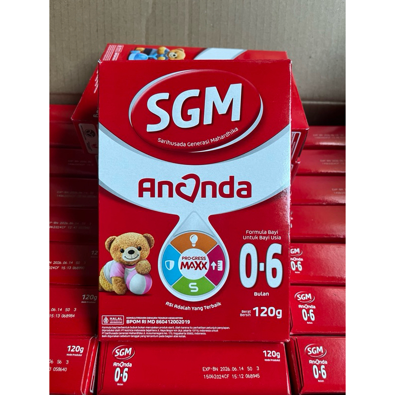 Jual Susu Sgm Ananda 0-6 120g | Shopee Indonesia