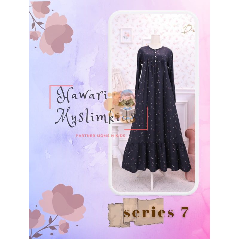 Jual Ditsy Januari- oktober 2025 ‼️ | Nightgown series 7 | Gamis ...
