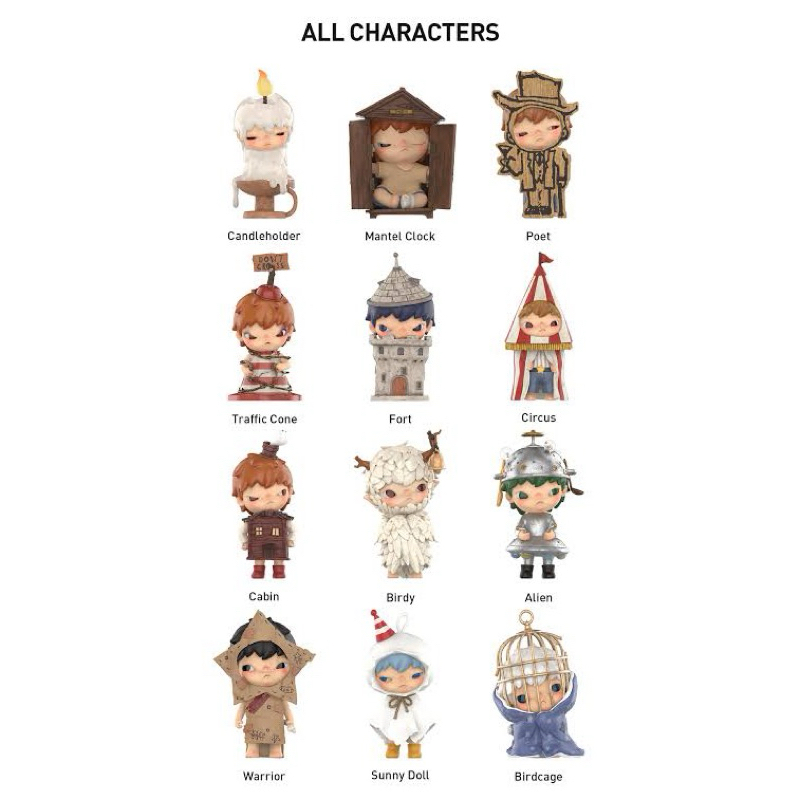 Jual READY - HIRONO POP MART POPMART Shelter Warrior Sunny Doll Alien ...