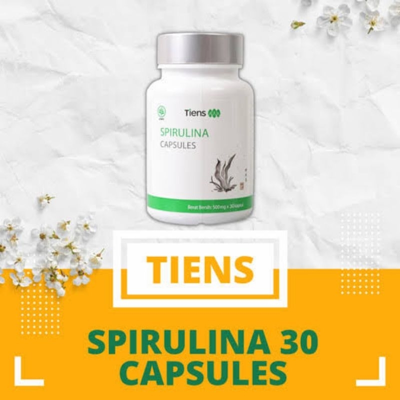 Jual Tiens Makassar | Spirulina Tiens 30 Kapsul | 100 Original ...