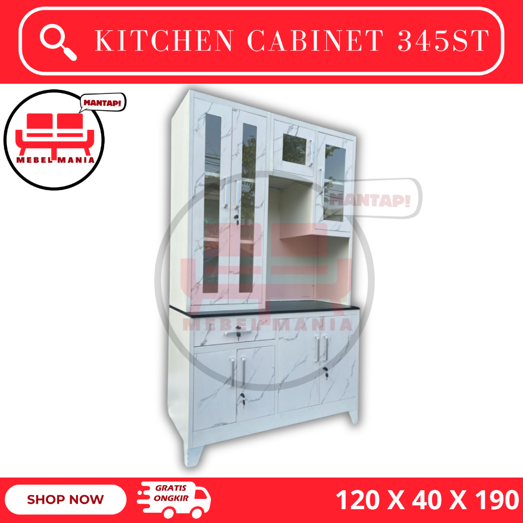 Jual Kitchen Cabinet Besi - Kitchen Set Besi - Lemari Dapur Besi ...