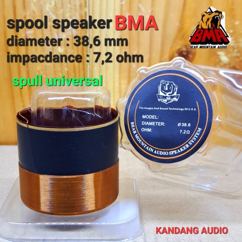 Jual SPOOL SPUUL SPEAKER BMA ORIGINAL 38,6 | Shopee Indonesia