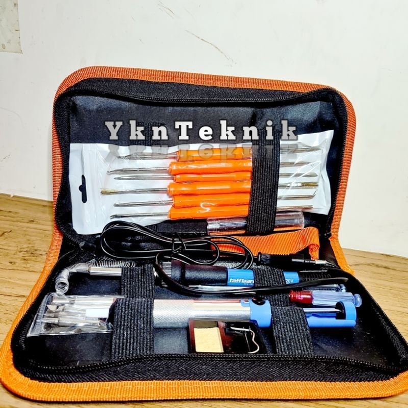 Jual Toolkit Electronik Set Lengkap Toolkit Electrical Set / Solder Listrik 60 Wat (220 V ...